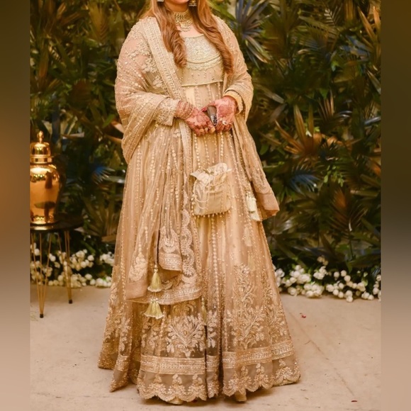 Dresses | Pakistani Indian Batik Bridal Dress Brand New | Poshmark